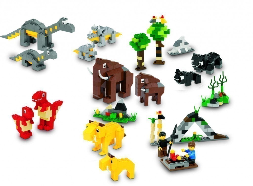 LEGO Tiere Set 9334 - 1081 Elemente für Kinder ab 4 Jahren! Bauen und ...